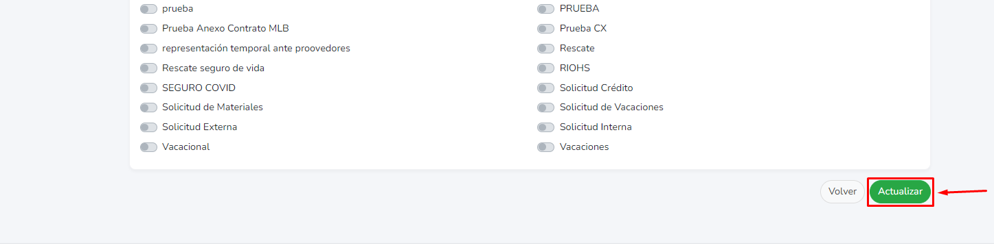 Batería de documentos – ControlDoc