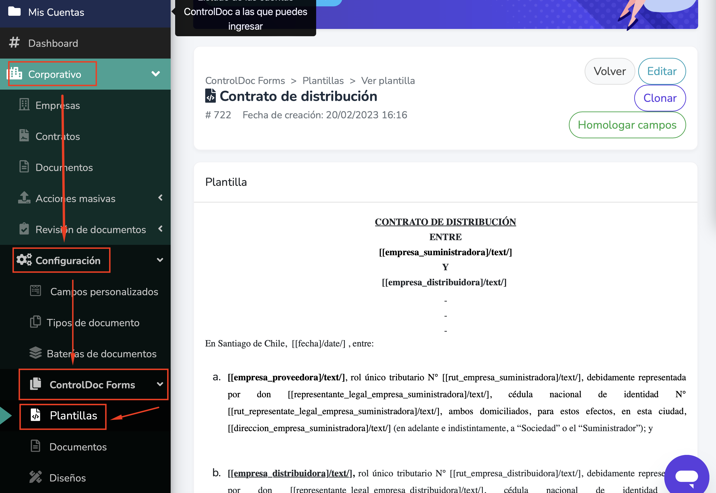 ControlDoc Forms Corporativo: ¿Para qué sirven las plantillas? – ControlDoc